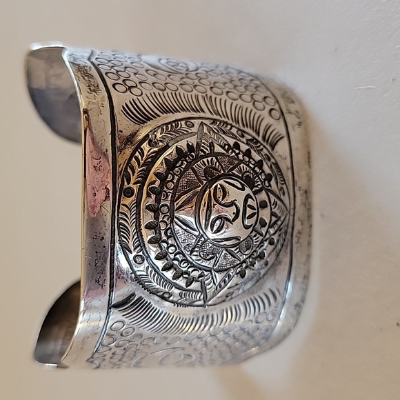 Maciel | Jewelry | Vintage Maciel Sterling Silver Aztec Mayan Cuff ...